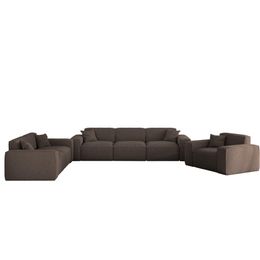 Fun M&ouml;bel SOFASET Celes Premium 3-2-1 In Sven