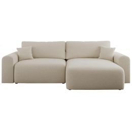 ECKSOFA NELSON Beige Boucle