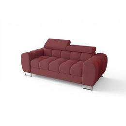 Fun M&ouml;bel SOFA 2-sitzer Bastien In Stoff Gemma