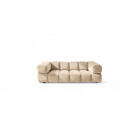 Fun M&ouml;bel SOFA 3-sitzer Blanche In Bluvel