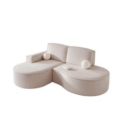 Fun M&ouml;bel ECKSOFA Arlet In Stoff Riviera