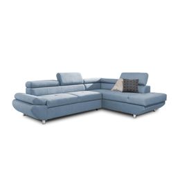 Fun M&ouml;bel ECKSOFA Schlafsofa Panos In Esito