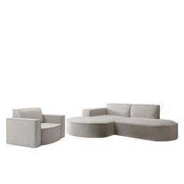 Fun M&ouml;bel SOFASET Palma Ecksofa Sessel Ascot