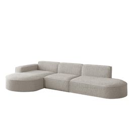 Fun M&ouml;bel ECKSOFA Ottomane Palma Ascot Bukla