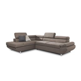 Fun M&ouml;bel ECKSOFA Schlafsofa Panos In Esito