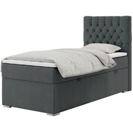 BOXBETT PERA 90/200 Dunkelgrau Struktur - H4 - Rechts Seite