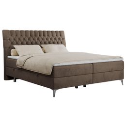 BOXBETT MILEN 120/200 Braun Velvet - H3