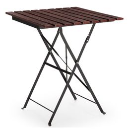 GARTENKLAPPTISCH Agata 60/60/70 cm Metall