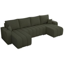 WOHNLANDSCHAFT KIRASSO U Gr&uuml;n Boucle
