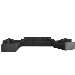 Fun M&ouml;bel SOFASET Celes Premium 3-2-1 In Artico