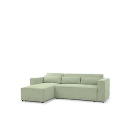 Fun M&ouml;bel ECKSOFA Schlafsofa Waldo In Stoff Poso