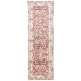 Novel L&auml;ufer, Terracotta, Textil, rechteckig, 80x250 cm, Bsci, Oeko-Tex&reg; Standard 100, f&uuml;r Fu&szlig;bodenheizung geeignet, Teppiche & B&ouml;den, Teppiche, Waschbare Teppiche