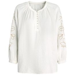Gina Benotti Damen Musselin-Bluse mit Stickerei