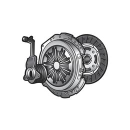 Valeo Kupplungssatz 834052 f&uuml;r Opel Vaughall RENAULT NISSAN MAHINDRA