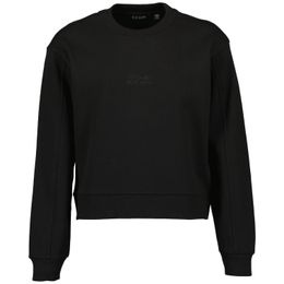 Sweater Blue Seven "Blue Seven Sweatshirt", M&auml;dchen, Gr. 140, schwarz (9990, schwarz), 100% Baumwolle, normal normal, Rundhals, gerader Abschluss, Sweatshirts Sweater