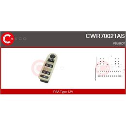 Casco Schalter, Fensterheber cwr70021as fahrerseitig f&uuml;r Citro&euml;n/Peugeot
