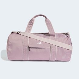 Sporttasche adidas Performance "YOGA DUFFEL M", Damen, preloved fig, ice lila, Obermaterial: 100% Polyester, Taschen Sporttasche, Yoga Tasche, Volumen 33,5 l