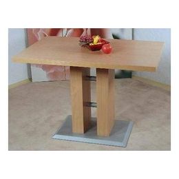 S&auml;ulen-Esstisch Inosign "Luxor", braun (buche natur), B:110cm H:75cm T:70cm, Tische, Breite 110 cm