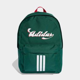 Rucksack adidas Performance "CL TIRO G BP II", team dunkelgr&uuml;n, better scarlet, Rucks&auml;cke, Obermaterial: 100% Polyester, Rucksack