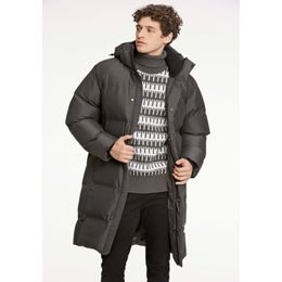 Parka LINDBERGH "Parka Comfort Fit", Herren, Gr. XXL, deep army, Obermaterial: 100% Polyester. Futter: 100% Nylon. F&uuml;llung: 100% Polyester, unifarben, Jacken Parka