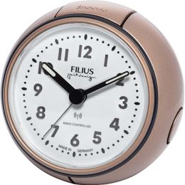 Funkwecker FILIUS zeitdesign "0544-18", rosa (ros&eacute;goldfarben), Wecker, Funkwecker