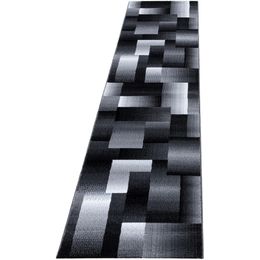L&auml;ufer Ayyildiz Teppiche "Miami 6560" Gr. 12, schwarz, B:80cm H:12mm L:300cm, Kunstfaser, Teppiche, L&auml;ufer, 80cm x 300cm (BxL)