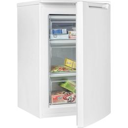 Hanseatic Gefrierschrank "HGS8555B", Energieeffizienz: B (A-G), silber (wei&szlig;), B:55cm H:85cm T:58cm, Gefrierschr&auml;nke, inkl. 3 Jahre Herstellergarantie, Topseller