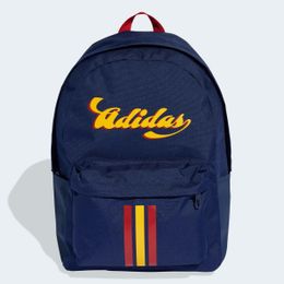Rucksack adidas Performance "CL TIRO G BP II", dunkelblau, crew gelb, Rucks&auml;cke, Obermaterial: 100% Polyester, Rucksack