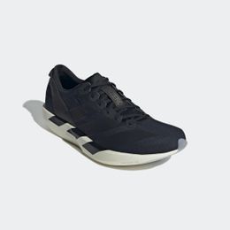 Laufschuh adidas Performance "ADIZERO ADIOS 9 M", Herren, Gr. 43, core schwarz, core schwarz, iron metallic, Synthetik, Textil, Schuhe Laufschuh