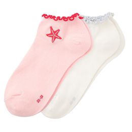 Gina Benotti 3 Paar Damen Sneaker-Socken maritim