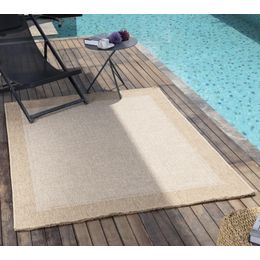 Teppich LIVABLISS "LEXINGTON", beige, B:160cm H:8mm L:220cm, Kunstfaser, Teppiche, Teppich
