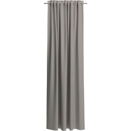 Neutex for you! Verdunkelungsvorhang NEUTEX FOR YOU "INSULA", helltaupe, Gardinen, 130cm, Multifunktionsband, 140cm, Polyester, Uni-Dimout f&uuml;r starke Verdunklung, nach Ma&szlig;, B:140cm H:130cm