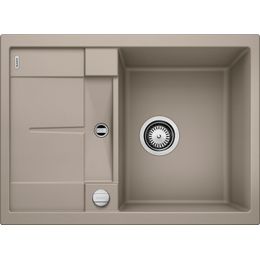 Granitsp&uuml;le Blanco "METRA 45 S Compact", braun (tartufo), B:68cm, Verbundwerkstoff, K&uuml;chensp&uuml;len, aus SILGRANIT
