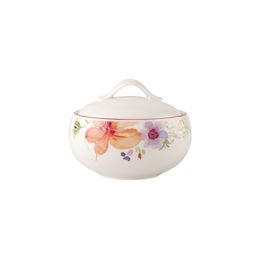Villeroy & Boch Zuckerstreuer VILLEROY & BOCH "Zuckerdose Mariefleur Basic 370 ml bunt", bunt, Zuckerstreuer