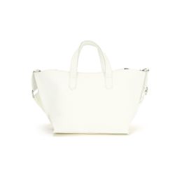 Henkeltasche Harpa "RACHEL", Herren, Gr. B/H/T: 10cm x 19cm x 36cm, wei&szlig;, Leder, unifarben, Taschen, mit abnehmbarem Schulterriemen