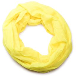 Loop styleBREAKER "Seidiger unifarbener Loop", Damen, gelb, Obermaterial: 100% Viskose CV., Modisch, Modet&uuml;cher Loop