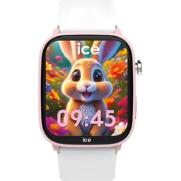 Ice Watch Smartwatch ICE-WATCH, wei&szlig;, wei&szlig;, Smartwatches, Kinder, Smartwatch, Armbanduhr, Kinderuhr, Silikonarmband, Bluetooth, digital