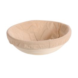 G&auml;rkorb Kesper "G&auml;rk&ouml;rbchen, rund, FSC zertifiziert", natur, &Oslash;:25cm, Naturmaterial, K&uuml;chenformen, Bezug abnehmbar und waschbar