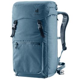 Freizeitrucksack Deuter "WALKER 24 L", blau (atlantic), Rucks&auml;cke, B/H/T: 31cm x 52cm x 23cm, Obermaterial: 100% Polyester, Freizeitrucksack, f&uuml;r vielseitige Nutzung im Alltag, 24 Liter Volumen, B:31cm H:52cm T:23cm
