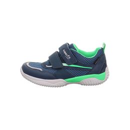 Superfit Leder-Sneakers "Storm" in Dunkelblau - 27% | Gr&ouml;&szlig;e 39 | Kindersneakers
