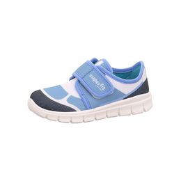 Superfit Hausschuhe "Bobby" in Hellblau/ Wei&szlig; - 35% | Gr&ouml;&szlig;e 33 | Kinderhausschuhe