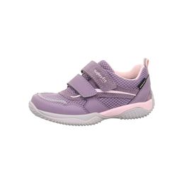 Superfit Leder-Sneakers "Storm" in Lila - 28% | Gr&ouml;&szlig;e 26 | Kindersneakers