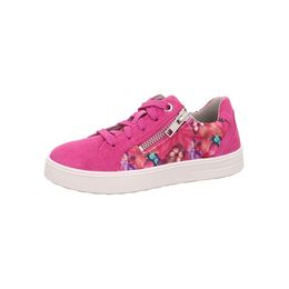 Superfit Leder-Sneakers "Stella" in Pink - 46% | Gr&ouml;&szlig;e 31 | Kindersneakers