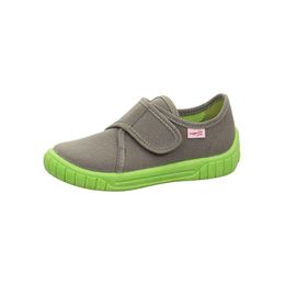 Superfit Hausschuhe "Bill" in Khaki - 15% | Gr&ouml;&szlig;e 26 | Kinderhausschuhe