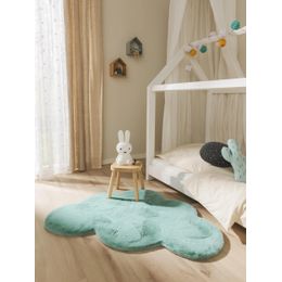 Lytte Waschbarer Kinderteppich Dave Blau 80x120 cm - Waschbarer Teppich f&uuml;r Kinderzimmer