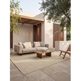 In- & Outdoor-Teppich Arvea Cream 160x230 cm - Teppich f&uuml;r Balkon, Terrasse & Garten