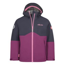 Trollkids Regenjacke "Gjende" in Pink - 48% | Gr&ouml;&szlig;e 116 | Kinder-outdoor-jacken