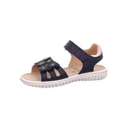 Superfit Leder-Sandalen "Sparkle" in Dunkelblau - 31% | Gr&ouml;&szlig;e 34 | Kindersandalen