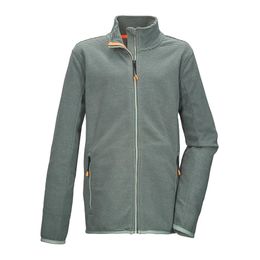 Killtec Fleecejacke "KOS 162" in Gr&uuml;n - 37% | Gr&ouml;&szlig;e 152 | Kids-fleecejacken-fleecepullover