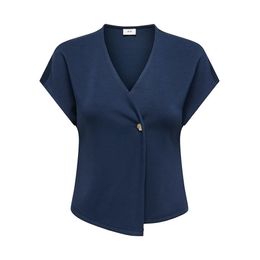Jacqueline de Yong JDY Bluse "Ami" in Dunkelblau - 52% | Gr&ouml;&szlig;e XS | Damen-blusen